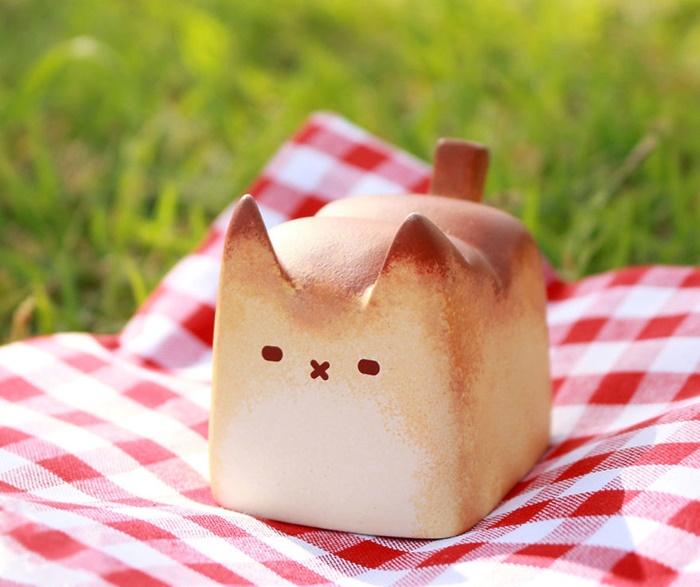 “The BreadCat” ขนมปังรูปแมวสุดคิ้วท์ ของสะสมที่คนรักแมวห้ามพลาด - JEAB.com