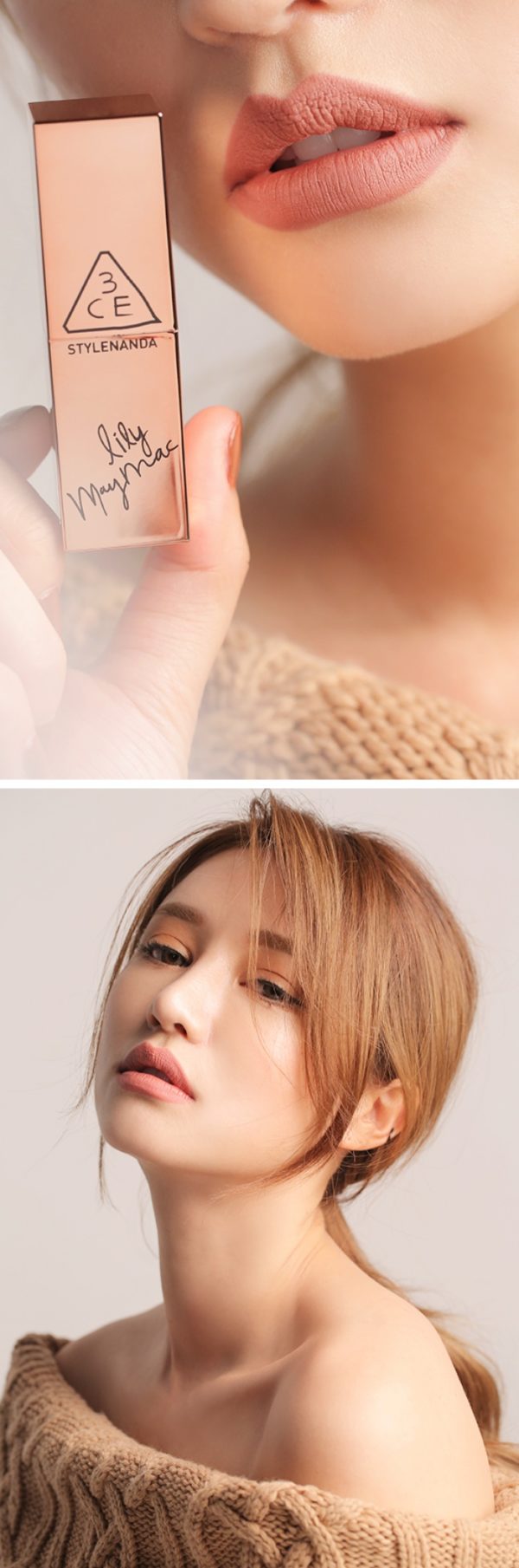 มาแล้ววววสดๆร้อนๆ! 3CE x LILY MAYMAC #MLBB ลิปสติกเนื้อแมท 3 โทนสีสวยที่สาวๆเห็นแล้วต้องกรี๊ดดดด ...