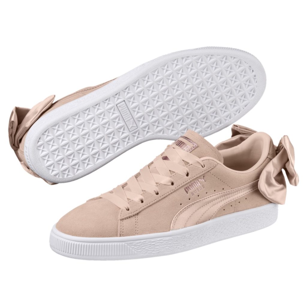 Puma Suede Bow Valentines สนีกเกอร์สีชมพูสุดน่ารักกับดีเทลริบบิ้นโบว์ ...