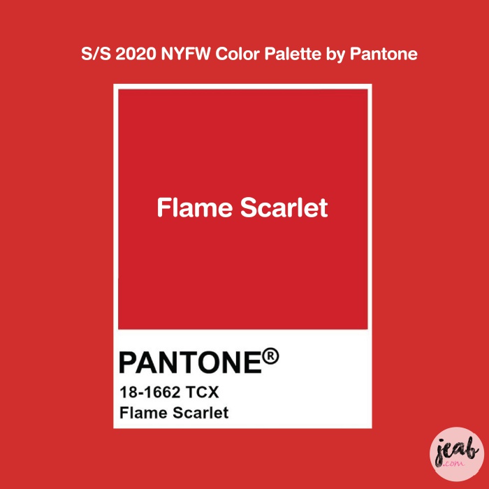 12 โทนสีที่มาแรงที่สุดใน New York Fashion Week S/S 2020 โดย Pantone ...