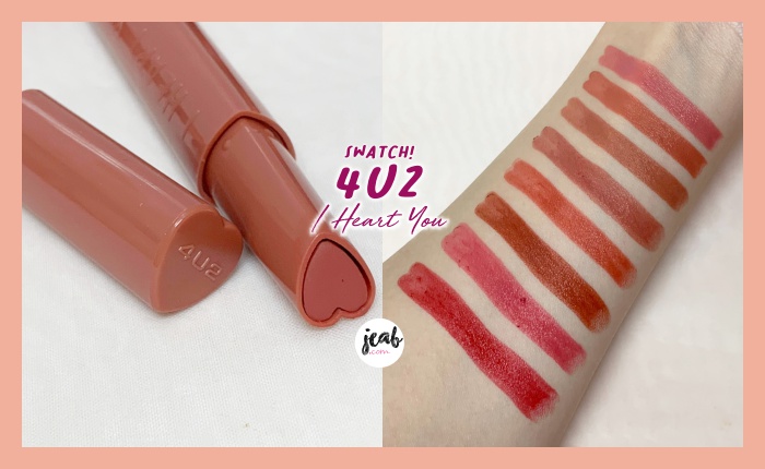 สวอชชัดๆ 4U2 I Heart You ลิปแท่งหัวใจสุดคิวท์รุ่นใหม่ล่าสุด ครบทั้ง 21 ...